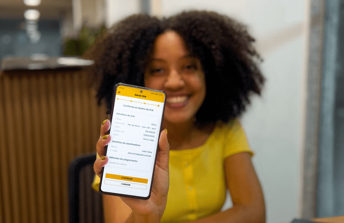 Yelly - Link de Pagamento