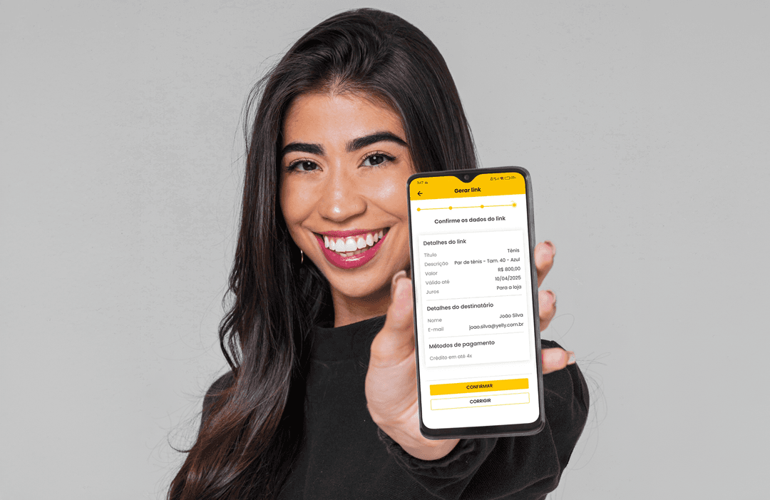 Yelly - Link de Pagamento